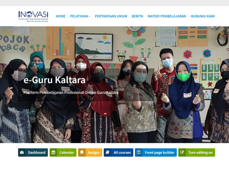 A customized Moodle landing page and course template | Upwork