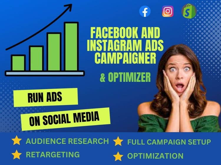 Facebook and instagram ads campaign. | Upwork