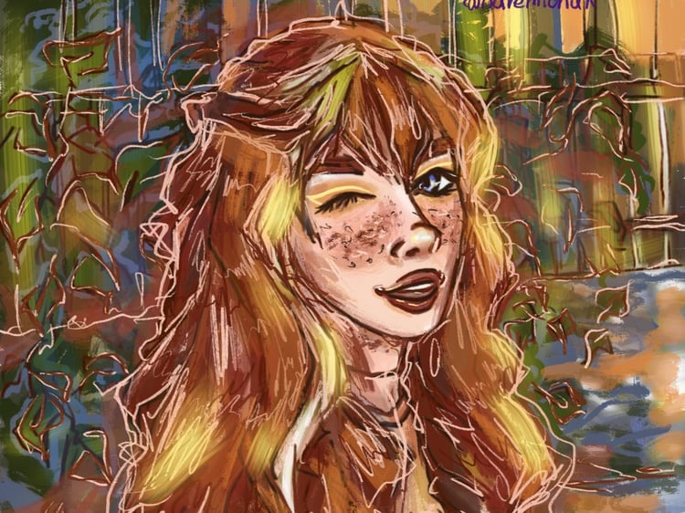 Draw a digital stylized portrait, fan art or your oc | Upwork