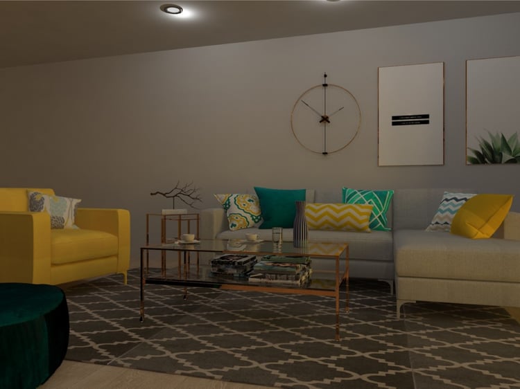A realistic 3D interior design | Upwork