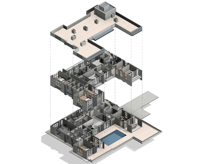 3d model done in Autodesk Revit | Upwork
