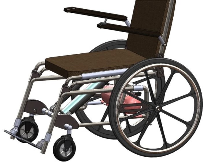 Power-assisted wheelchair for aiding disabled persons | Upwork
