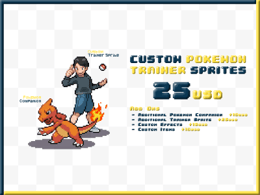 Create Pixel Art Pokemon Trainer Sprites For You | canoeracing.org.uk
