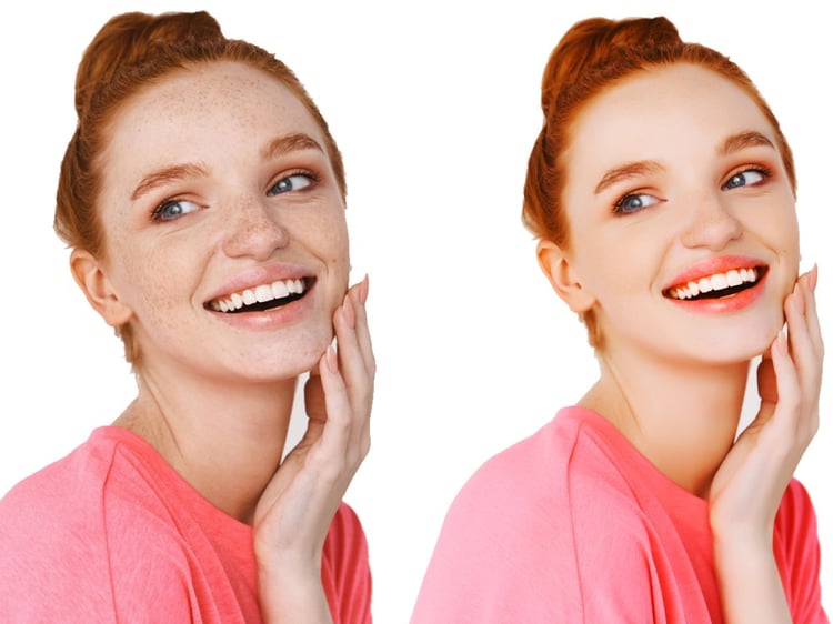 Headshot retouch, portrait, skin and photo editing | Upwork