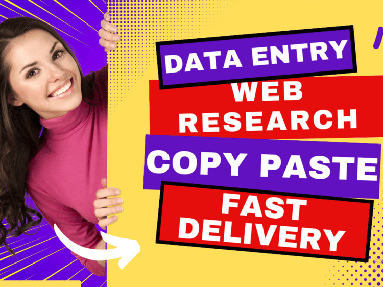 Excel Data Entry Web Research Copy Paste Leads Generation Data 2910