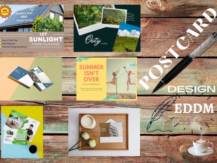 A Professional Postcard Design for your business, personal requirement ...