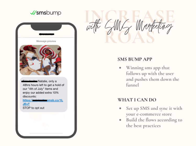 A full setup of SMS Bump | Upwork