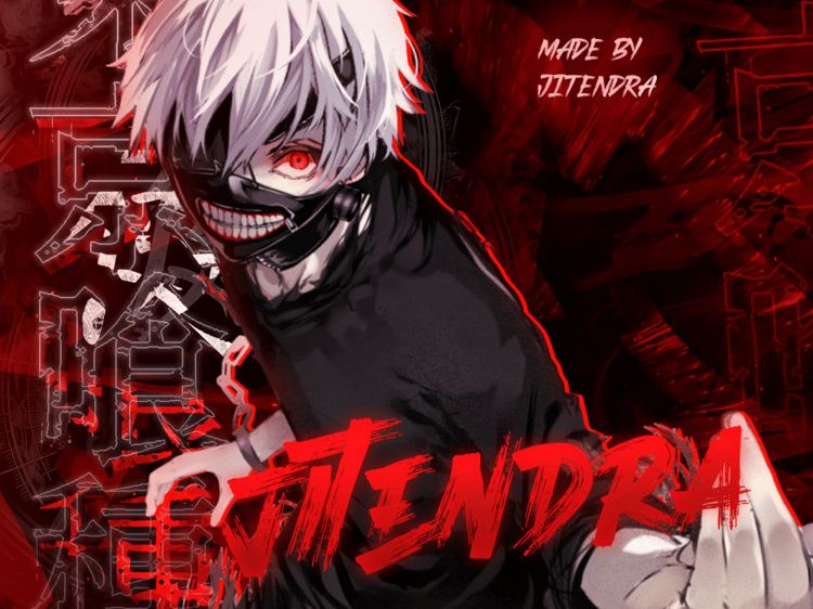 Cool Anime Profile for YouTube, Twitch, Facebook etc. Red Neon Profiles ...