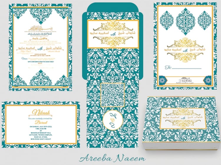 Beautiful wedding invitation card designs | Upwork