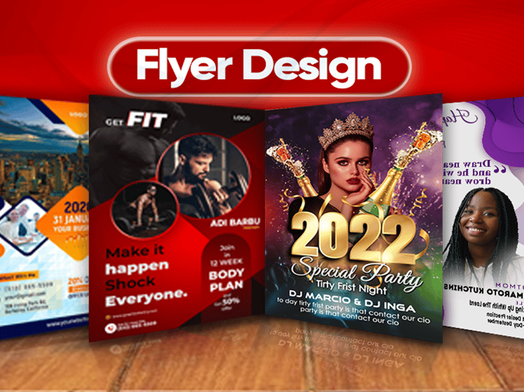 A fantastic flyer design or poster design for your business | Upwork