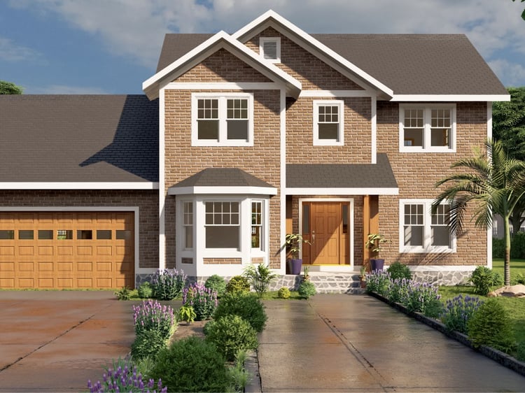 High-quality Exterior Rendering of your House with a Quick turnaround ...