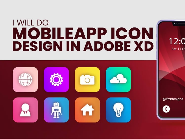 Minimalist and fantastic mobile app icons and splash screens for you ...