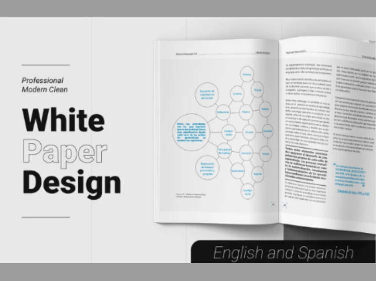 A modern and professional white paper | Upwork