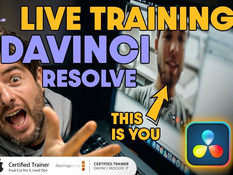 Davinci resolve 1-on-1 lessons, I am a certified davinci instructor ...