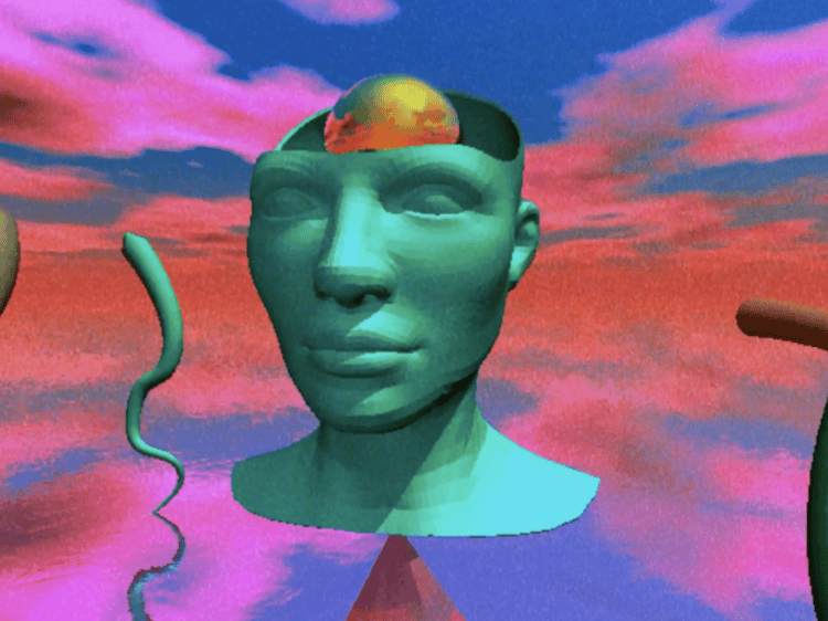 A vintage 3D abstract video made in Bryce 3D | Upwork