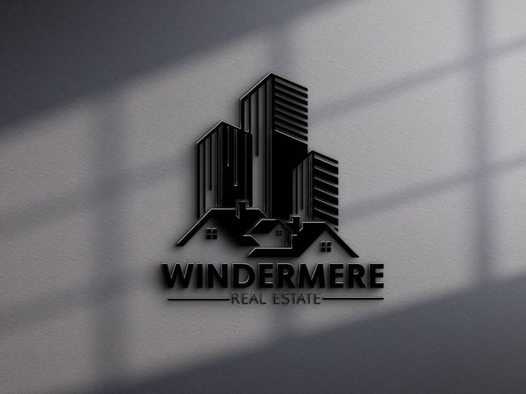 A fantastic 3D Real estate logo for your businees | Upwork