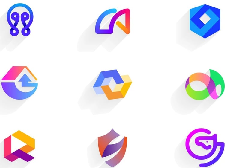 Modern professional 3d logo design for your business | Upwork