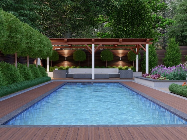 Photorealistic landscape design for your yard | Upwork