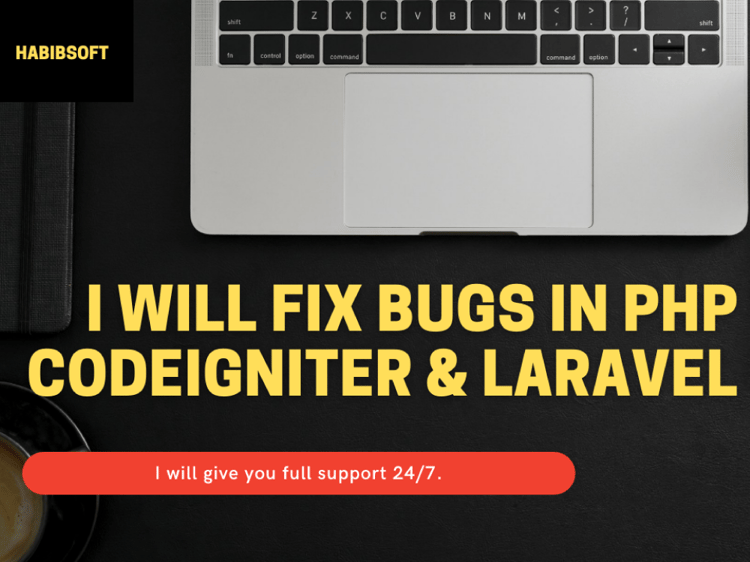 Solution of the erros in PHP Codeigniter & Laravel Web Application | Upwork