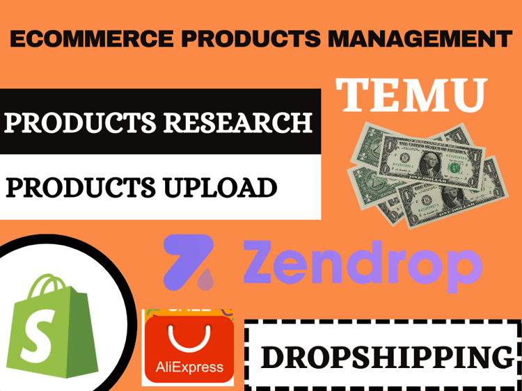Shopify temu ebay aliexpress products upload product research and ...