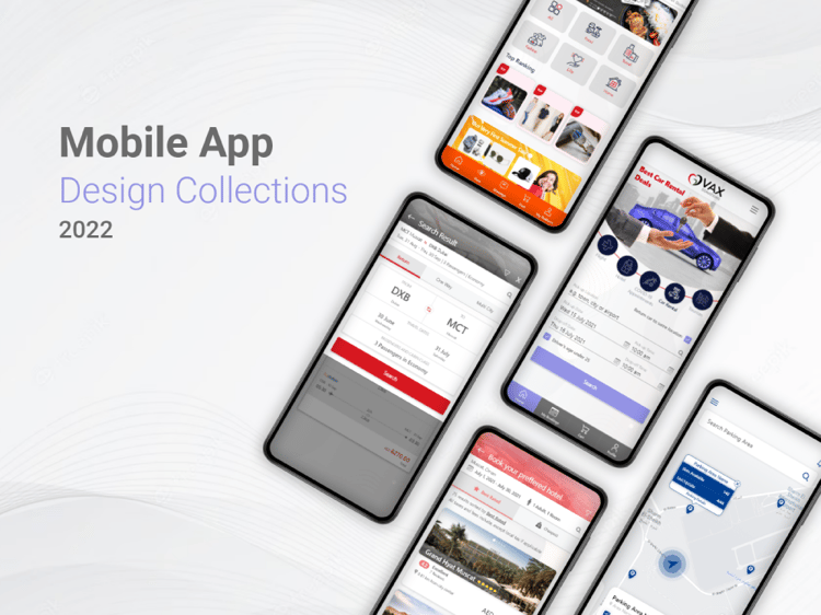 A professional mobile app design with the modern standards of UI/UX ...