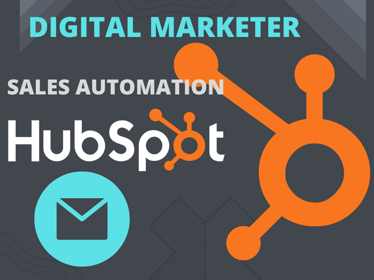 Hubspot CRM sales funnel automation email marketing and landing page ...