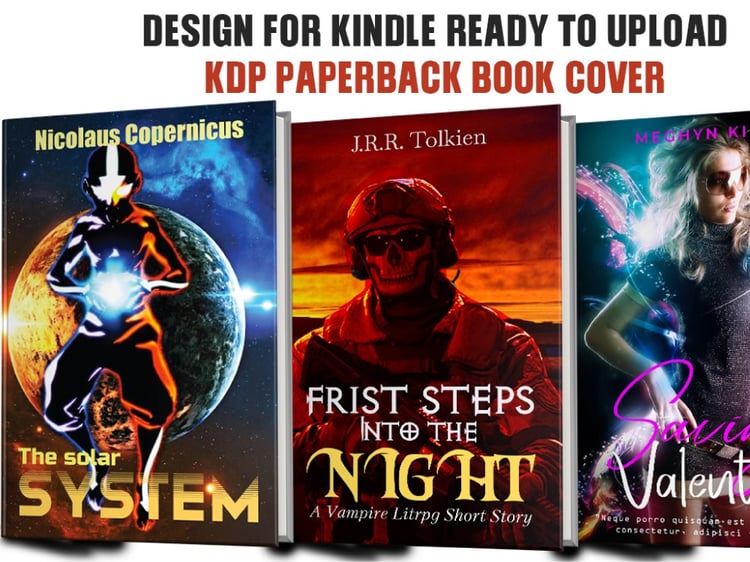 Professional book cover, ebook, kindle cover design | Upwork