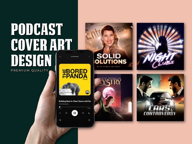 Stunning podcast cover art for iTunes, SoundCloud, & Spotify | Upwork
