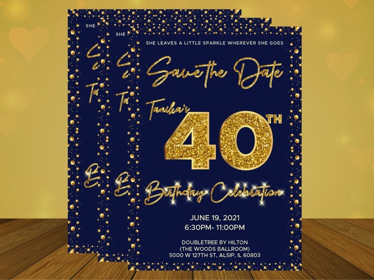 A creative birthday card, party invitation and event poster. | Upwork