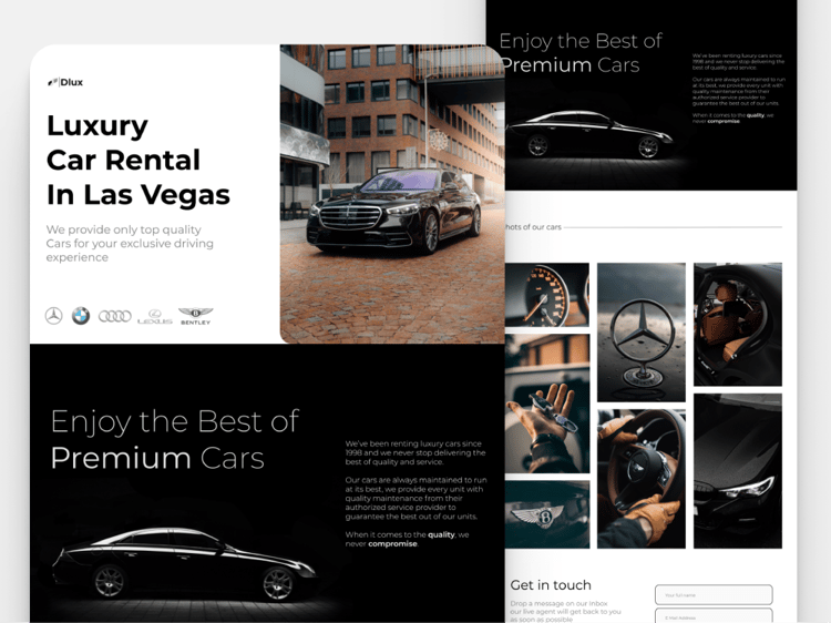 A modern usable Web Design made using Figma | Upwork