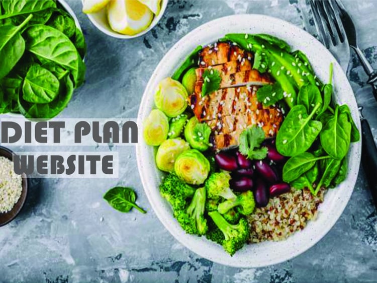 A diet plan website | Upwork