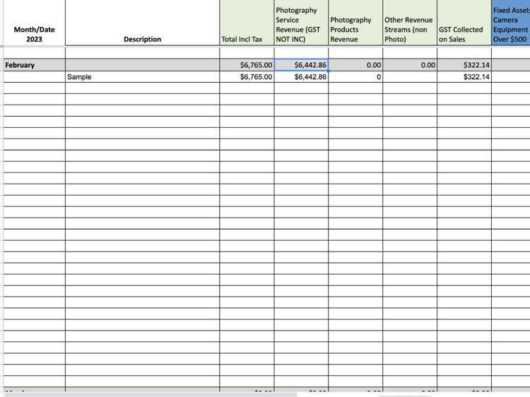 Customized spreadsheet with formulas made with Google Sheets | Upwork