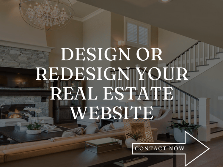 A real estate website design, website redesign, real estate marketing ...