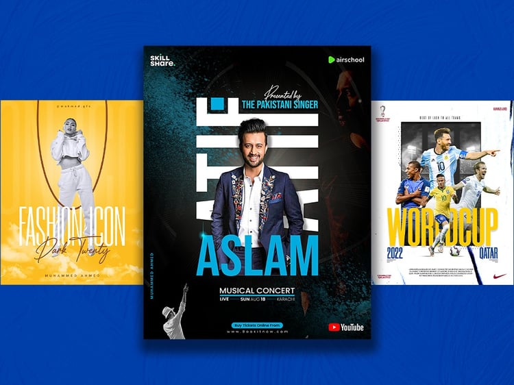 A creative, modern poster design for your business | Upwork