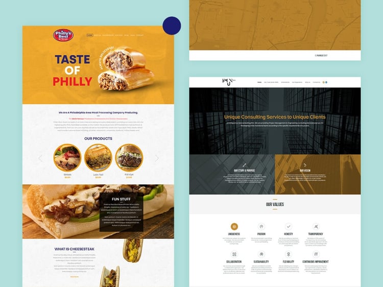 A fantasic unique Landing Page design for your website | Upwork