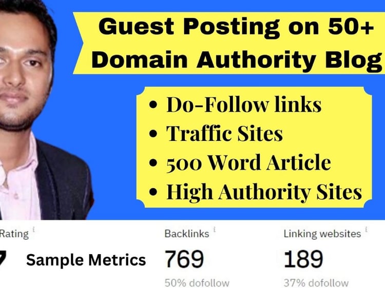 High Quality Guest Post Links | Upwork