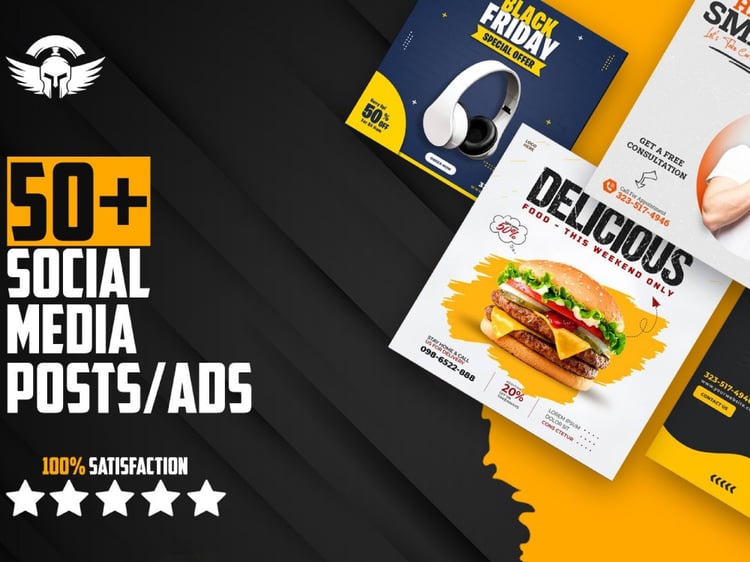 Social Media Designs for Advertisement | Upwork
