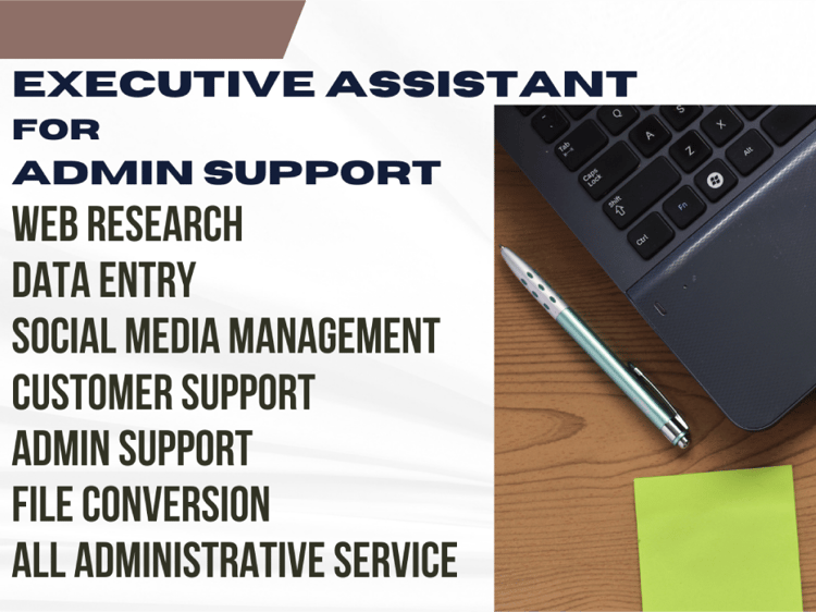 Executive virtual assistant for administration work | Upwork