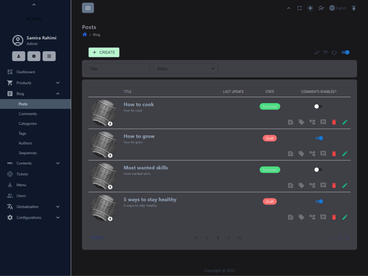 Responsive, componentized React admin panel, with extremely clean code | Upwork