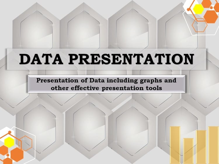 A comprehensive presentation of data, clear explainations on data ...