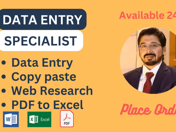Data Entry Copy Paste Pdf To Excel Upwork 4903