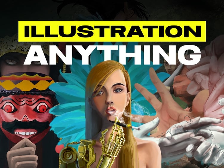 Illustration of Concept Art, Posters, Thumbnails, Album Covers & Book ...